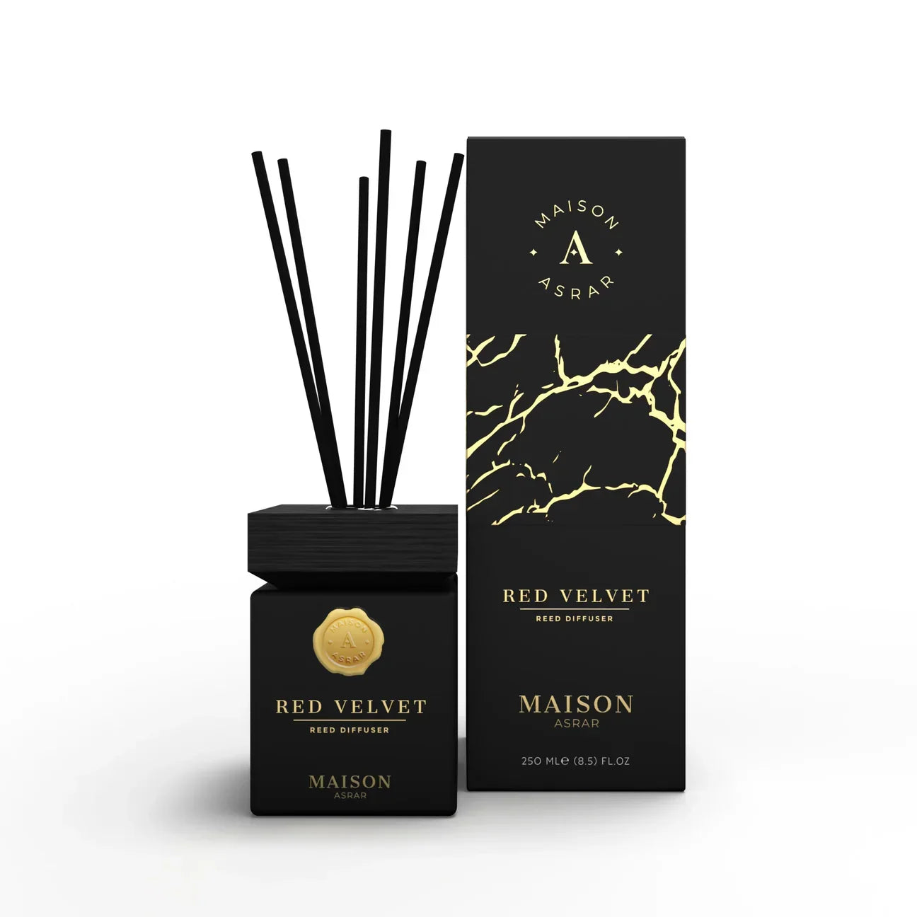 Red Velvet Reed Diffuser - Long-lasting Home Fragrance | 250ml – Royal oud